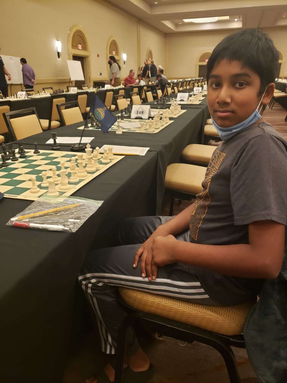 Vaseegaran Shines at State Championships: A Chess Triumph