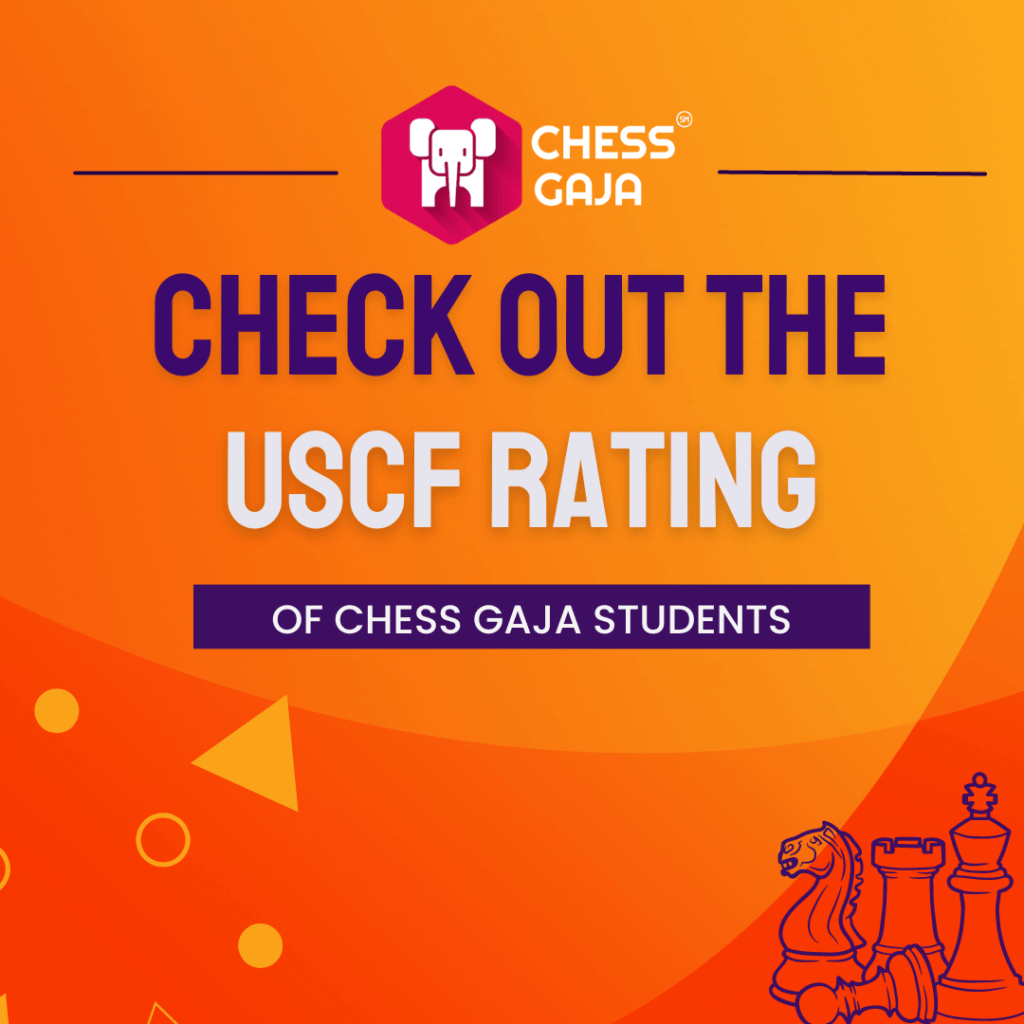 Top USCF Rankings of Chess Gaja Students - January 2023