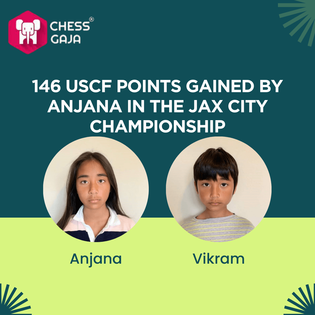 Anjana Gains 146 USCF Points at the Jacksonville Championship