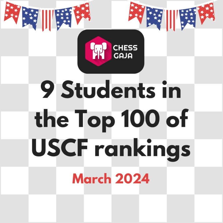 9 Students Ranked in USCF Top 100 – March 2024 Insights