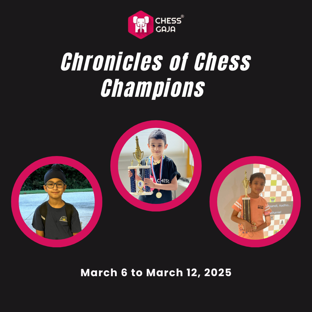 Chronicles of Chess Champions from Chess Gaja: March 2025
